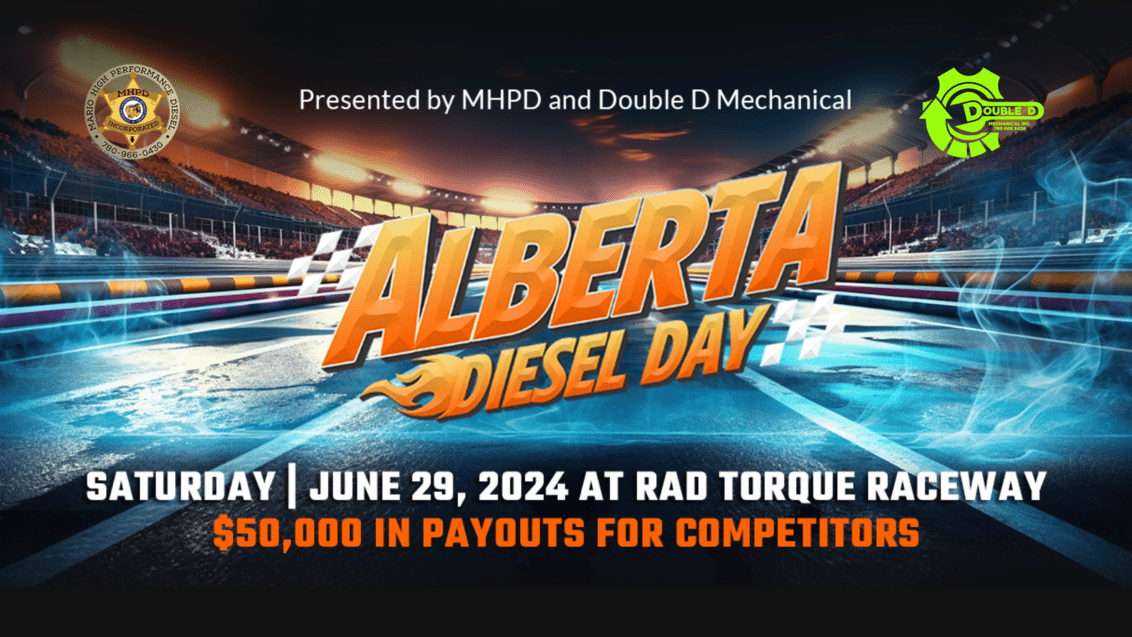 Alberta Diesel Day: Diesel Motorsports at RAD Torque Raceway - MHPD